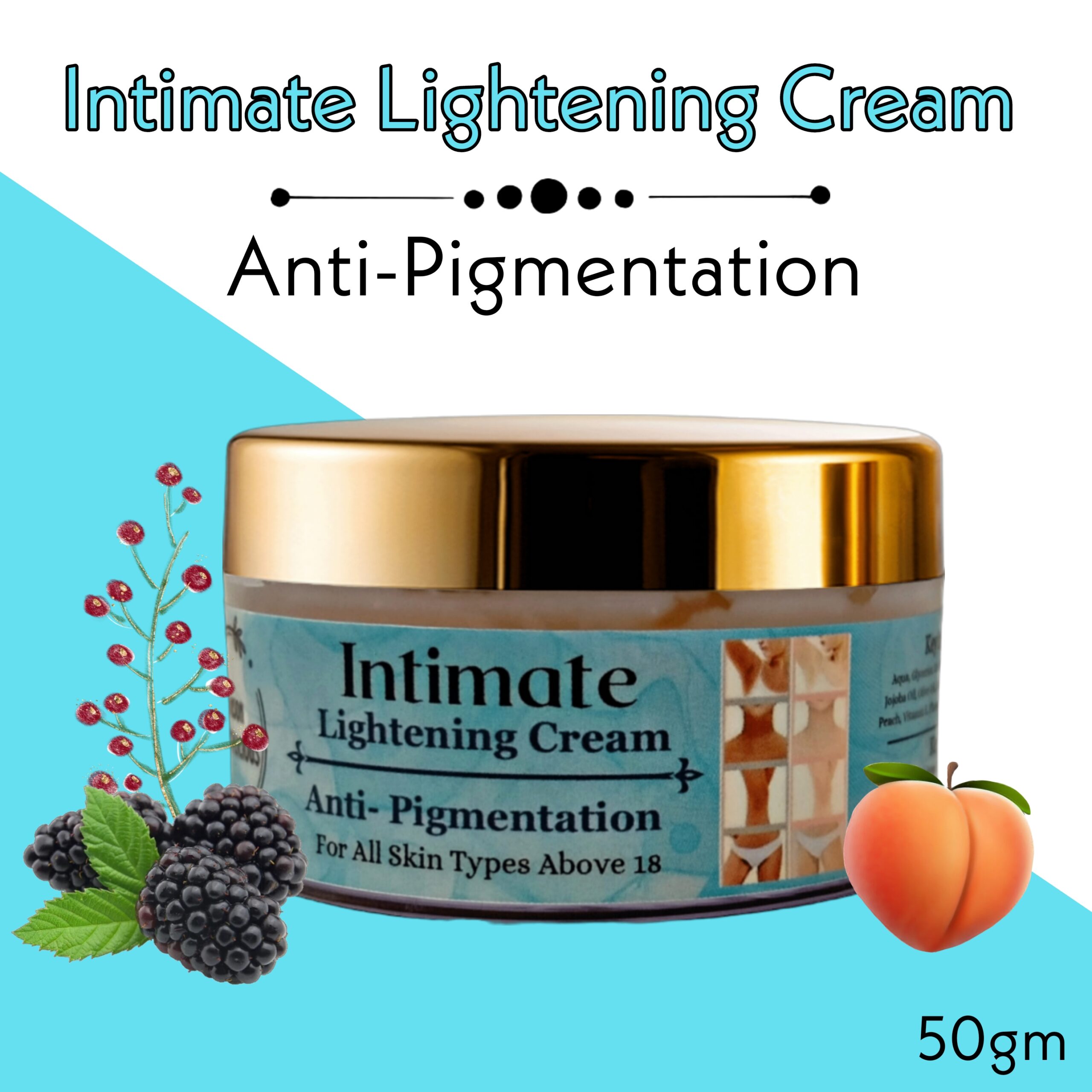 Intimate Lightening Cream - Anti-Pigmentation | For Dark Underarms ...